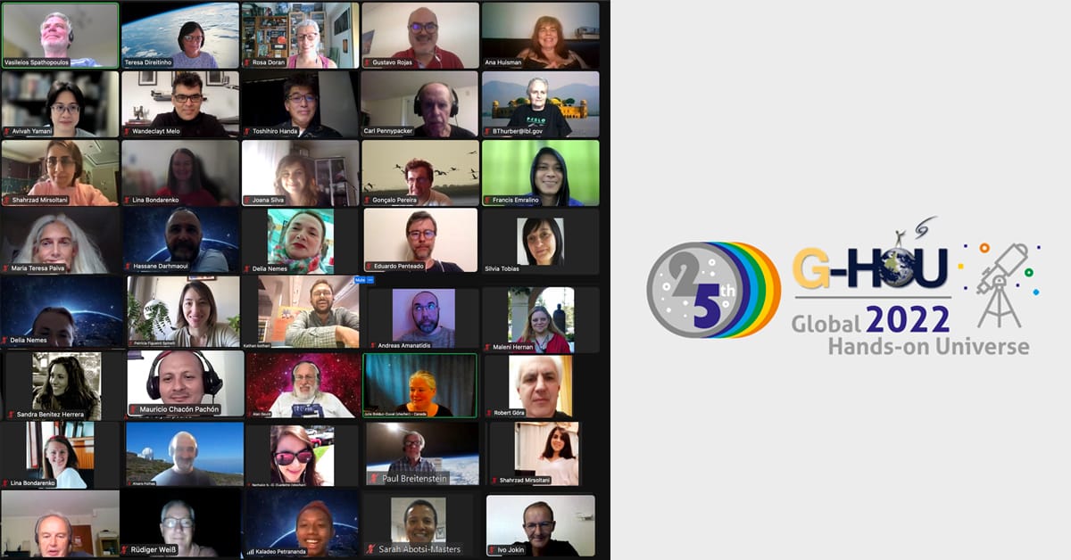 Global Hands-on Universe Conference 2022 has come to an end | NUCLIO